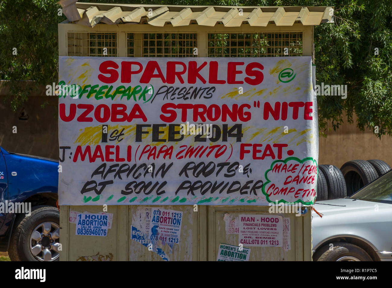 On the streets of Mamelodi, a township outside Pretoria, South Africa ...