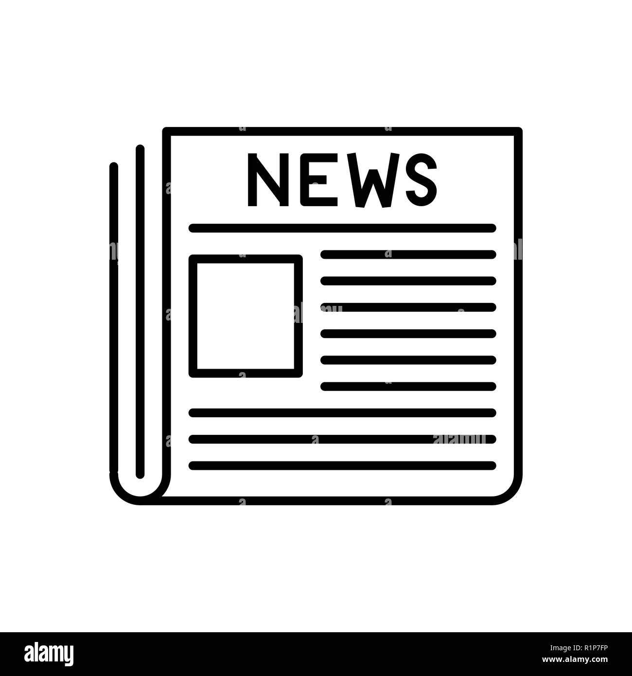 Reading broadsheet newspaper Black and White Stock Photos & Images - Alamy
