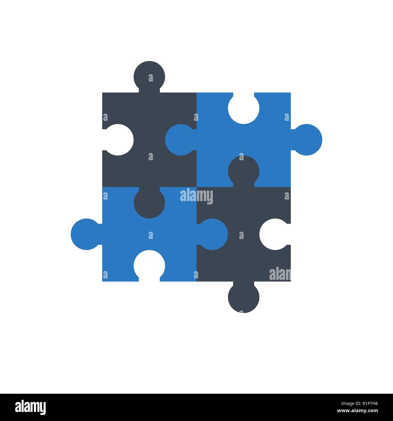Puzzle Piece Stock Vector Images - Alamy