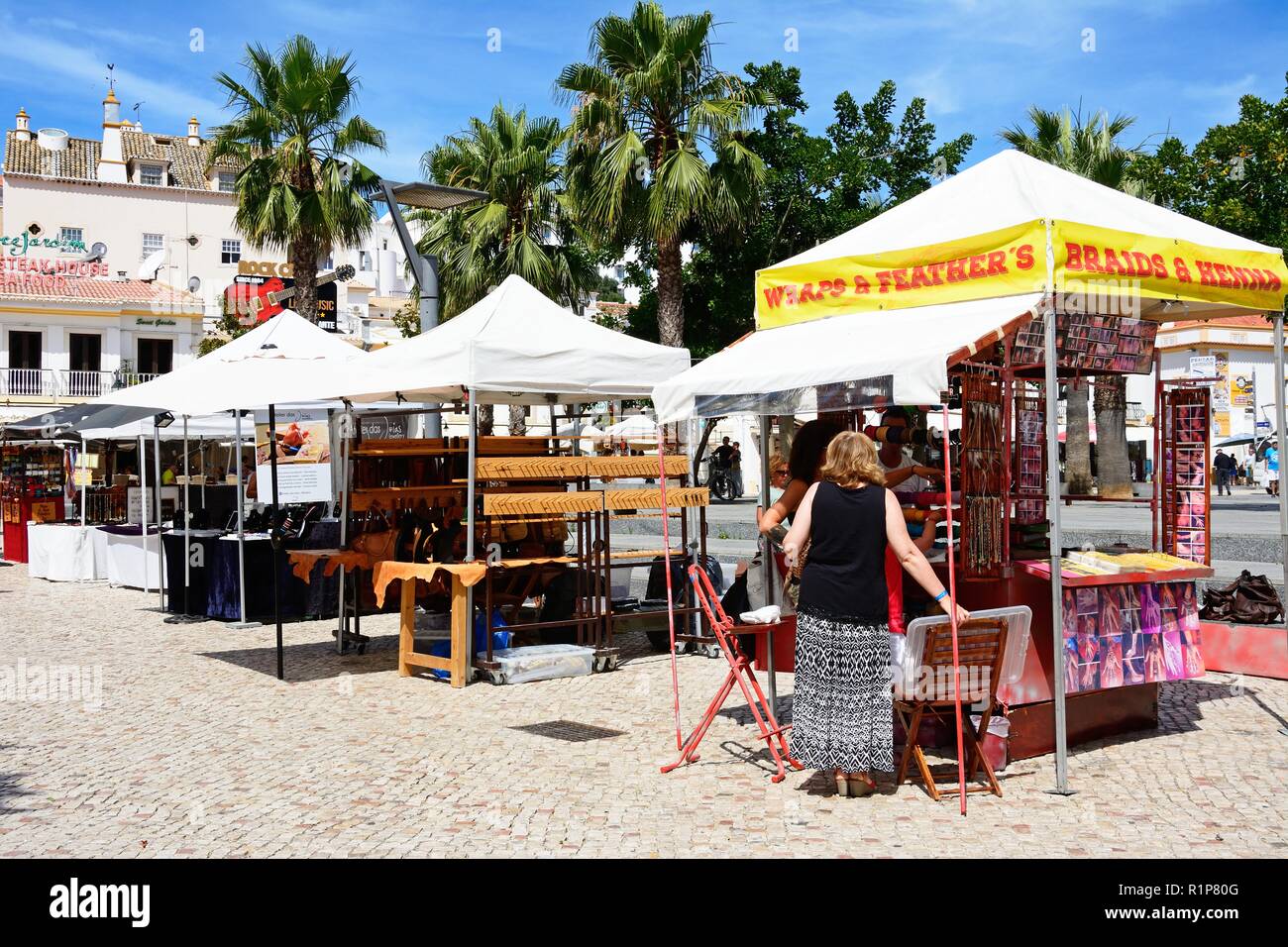 Portugal market albufeira hi-res stock photography and images - Alamy