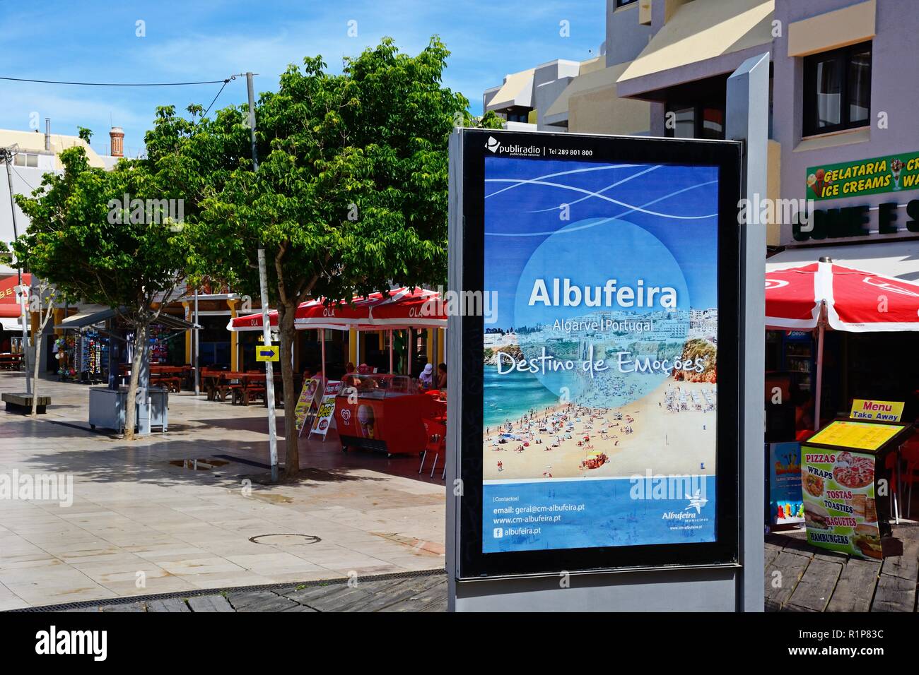 Old town in albufeira algarve hi-res stock photography and images - Alamy