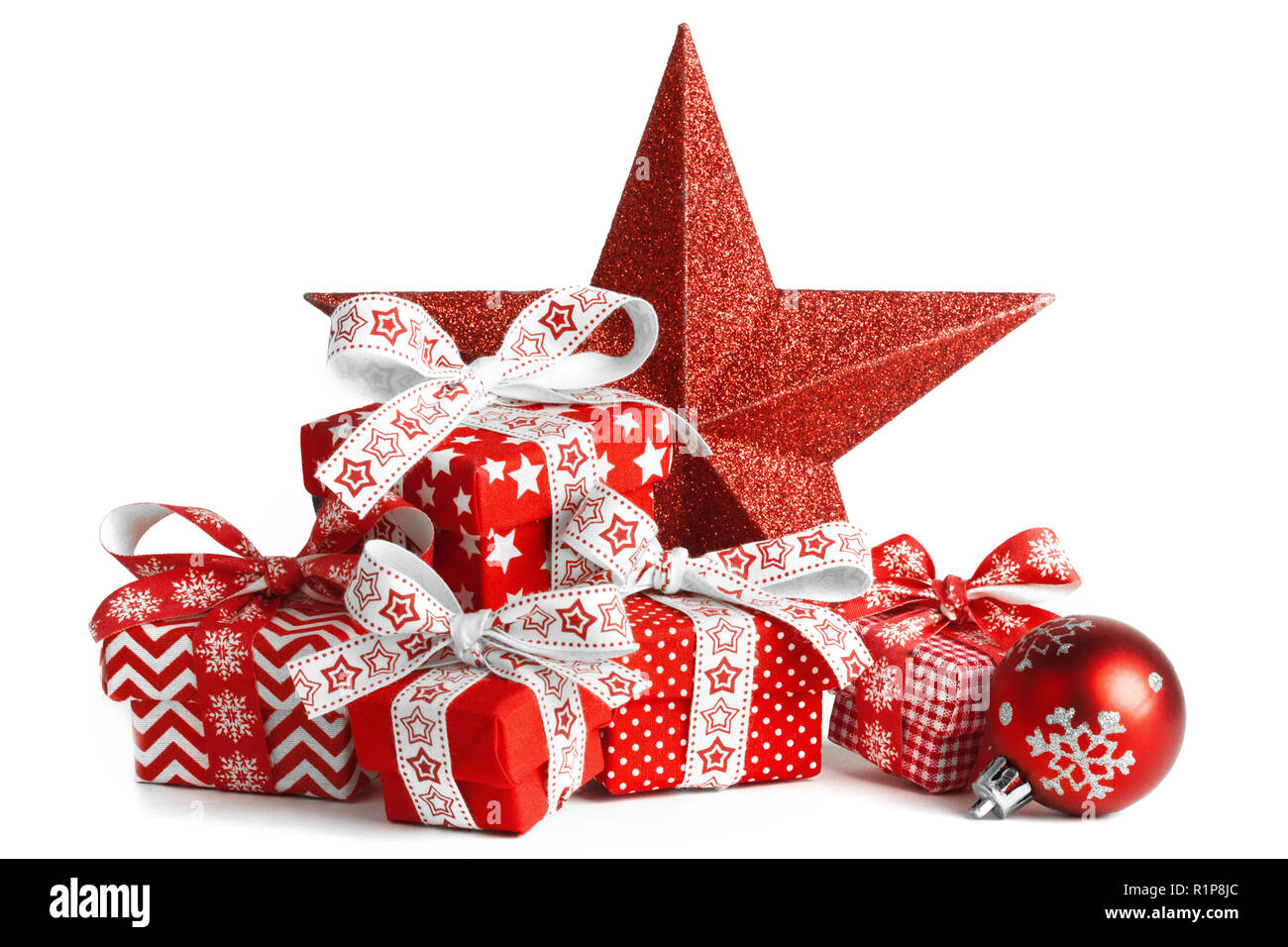 Christmas banner xmas tree Cut Out Stock Images & Pictures - Alamy