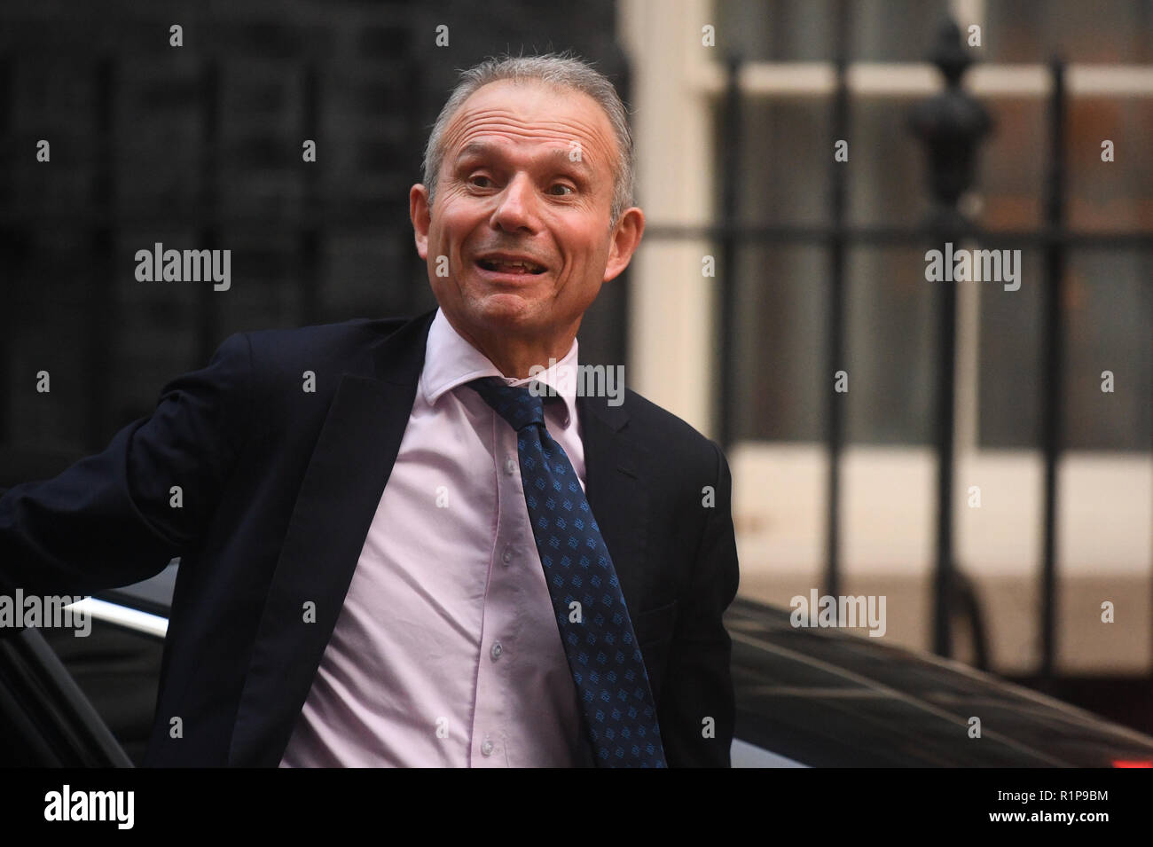 UK Cabinet Office minister David Lidington arrives in Downing Street ...