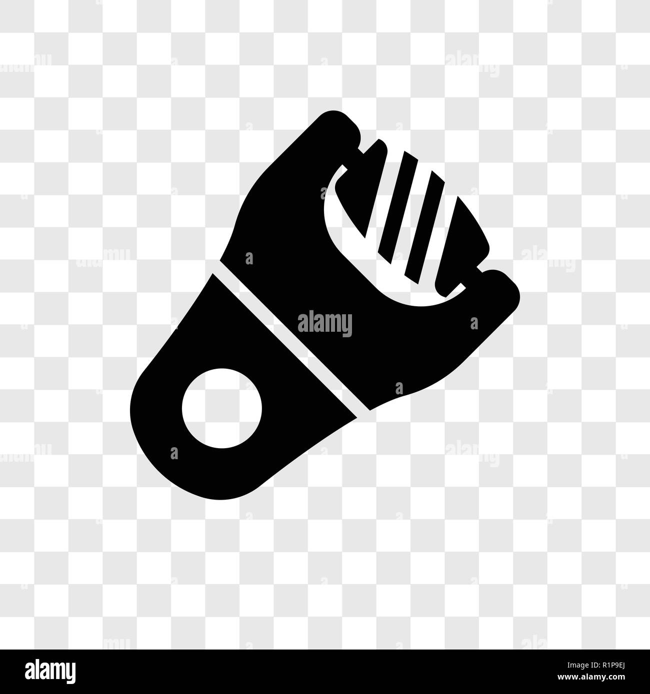 File vector icon isolated on transparent background, File transparency logo concept Stock Vector ...