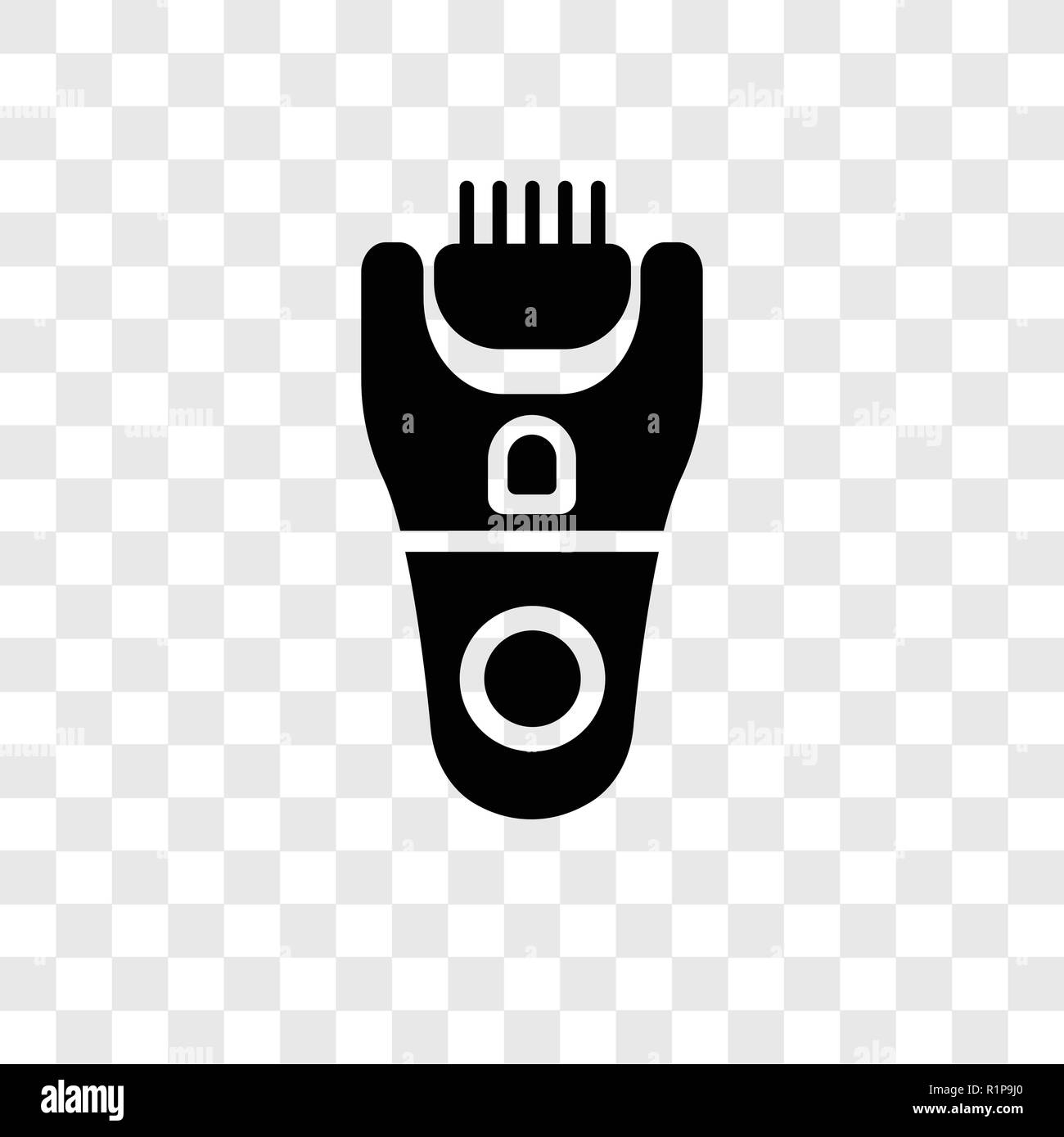 Razor vector icon isolated on transparent background, Razor ...