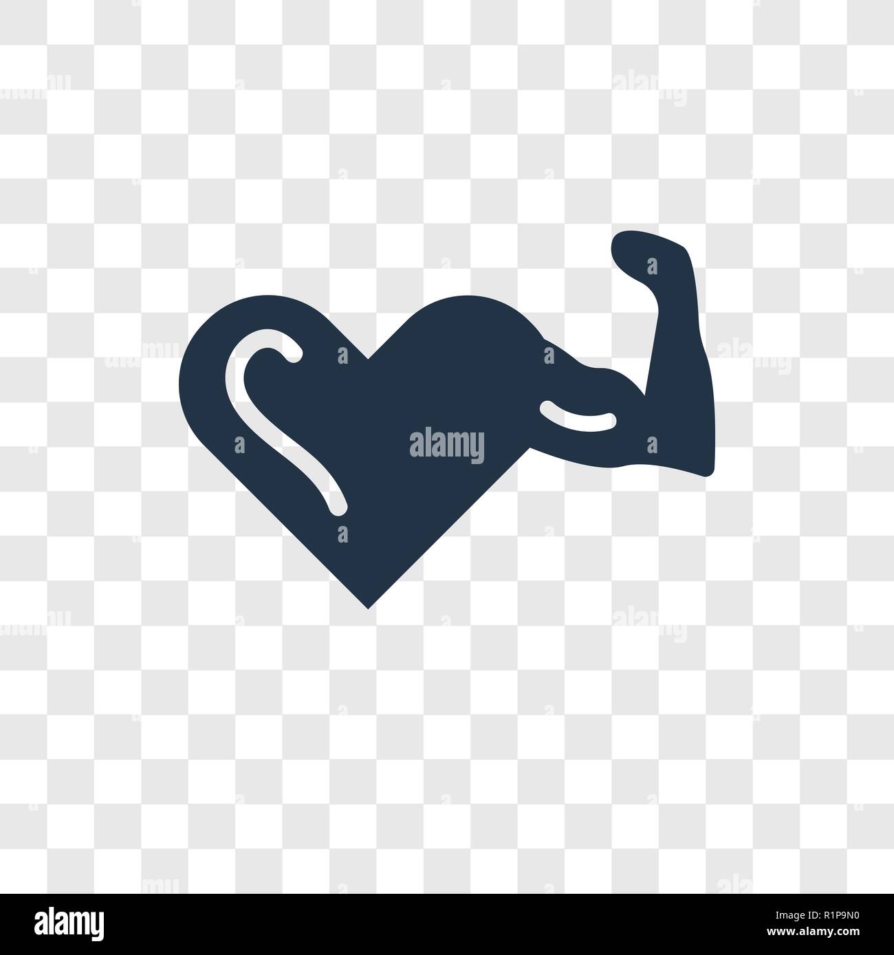 Flexing muscles white background Stock Vector Images - Alamy