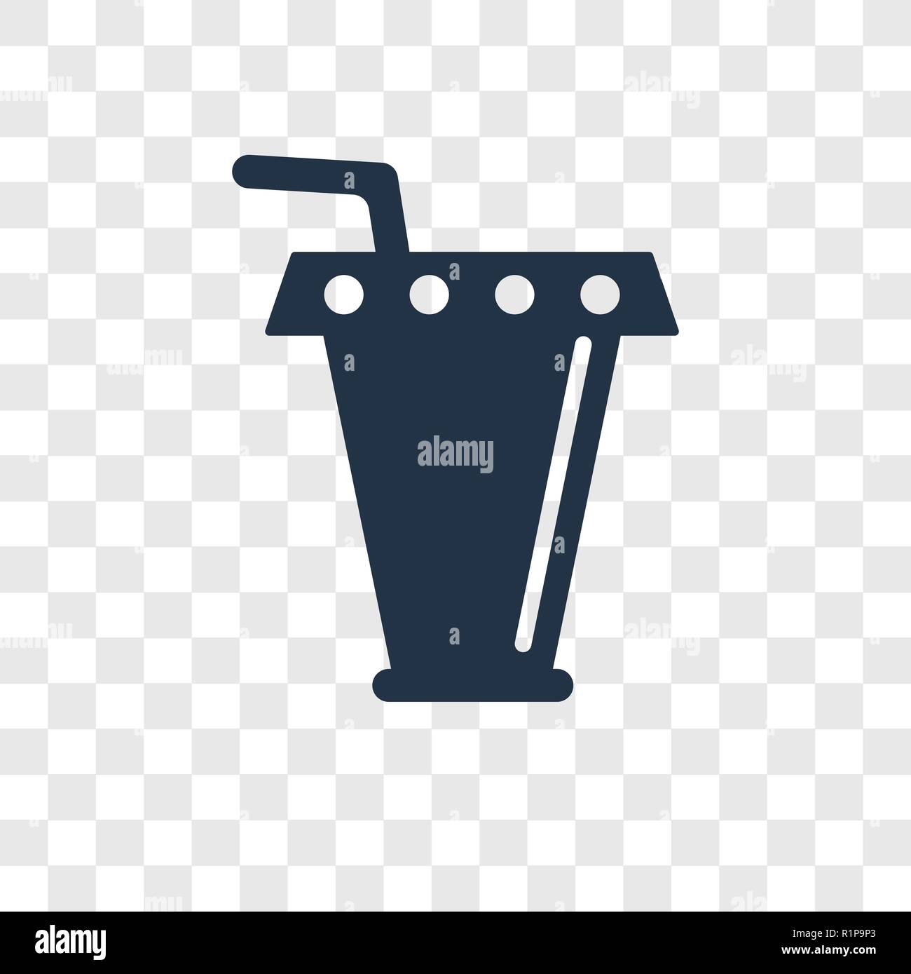 Juice vector icon isolated on transparent background, Juice ...