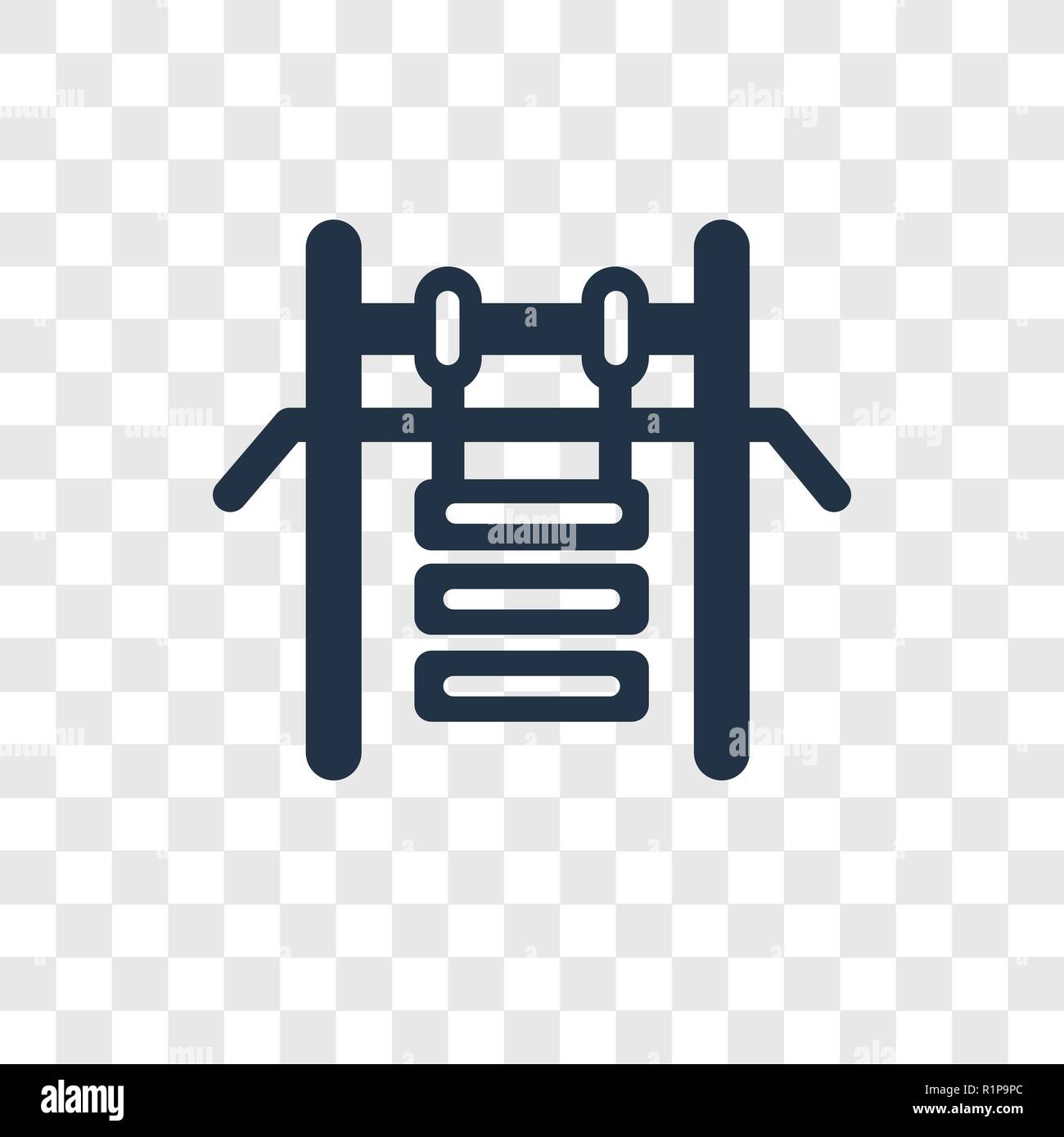 Gym vector icon isolated on transparent background, Gym transparency logo concept Stock Vector ...