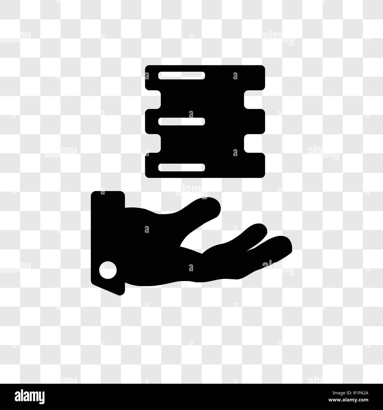 Available vector icon isolated on transparent background, Available ...