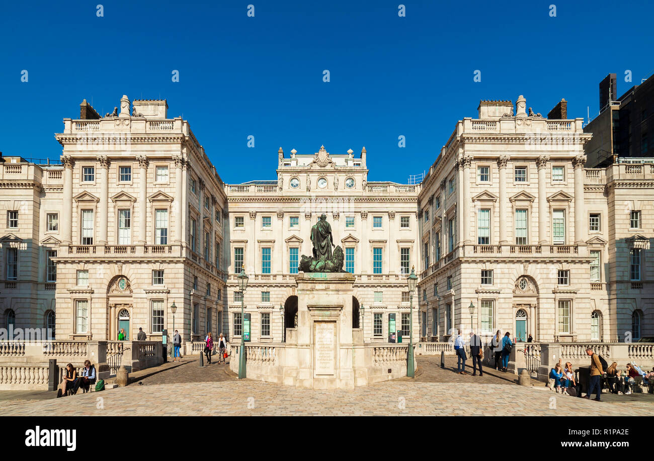 Somerset House, Strand, London, UK Stock Photo - Alamy