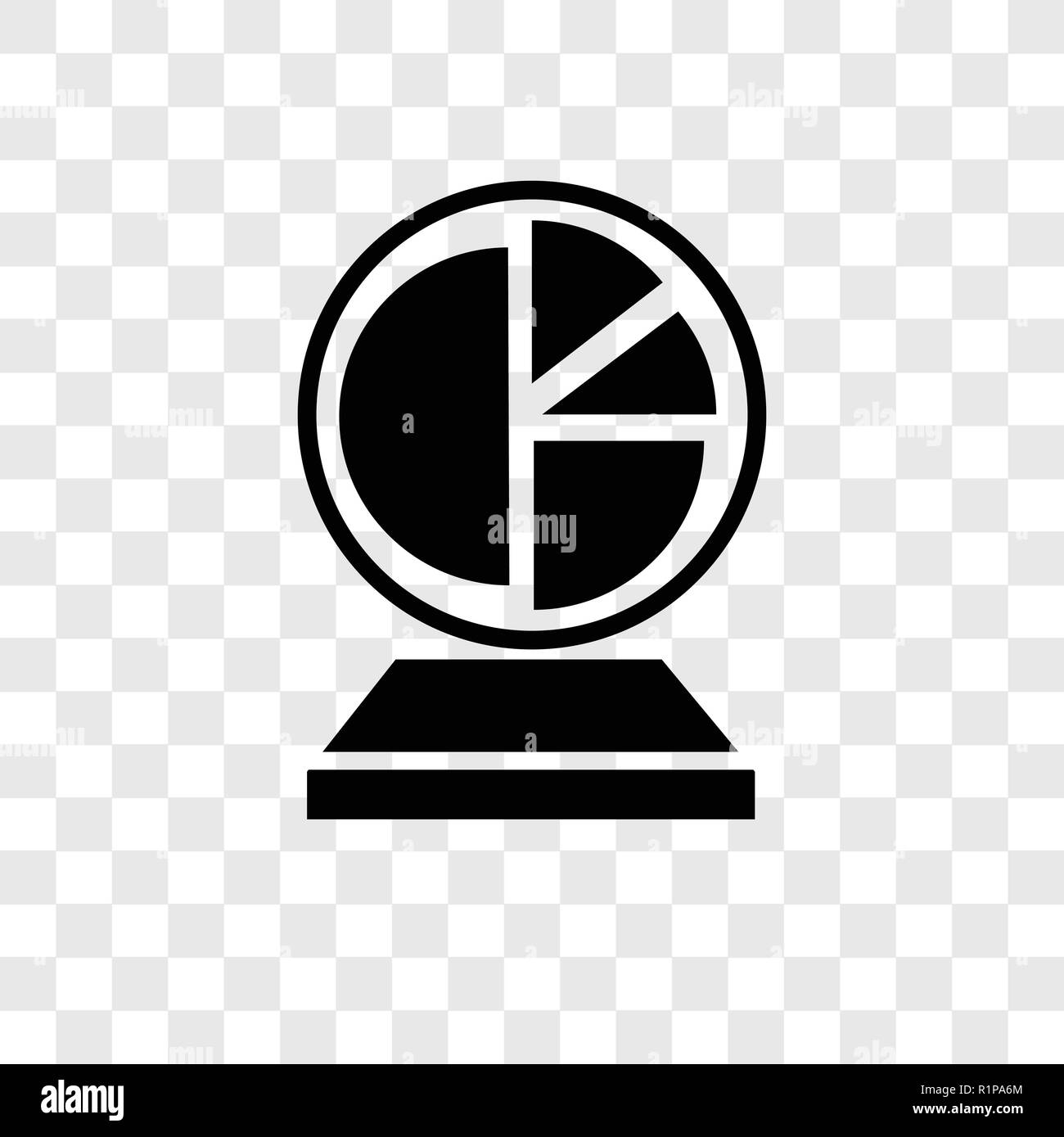 Analytics vector icon isolated on transparent background, Analytics transparency logo concept ...