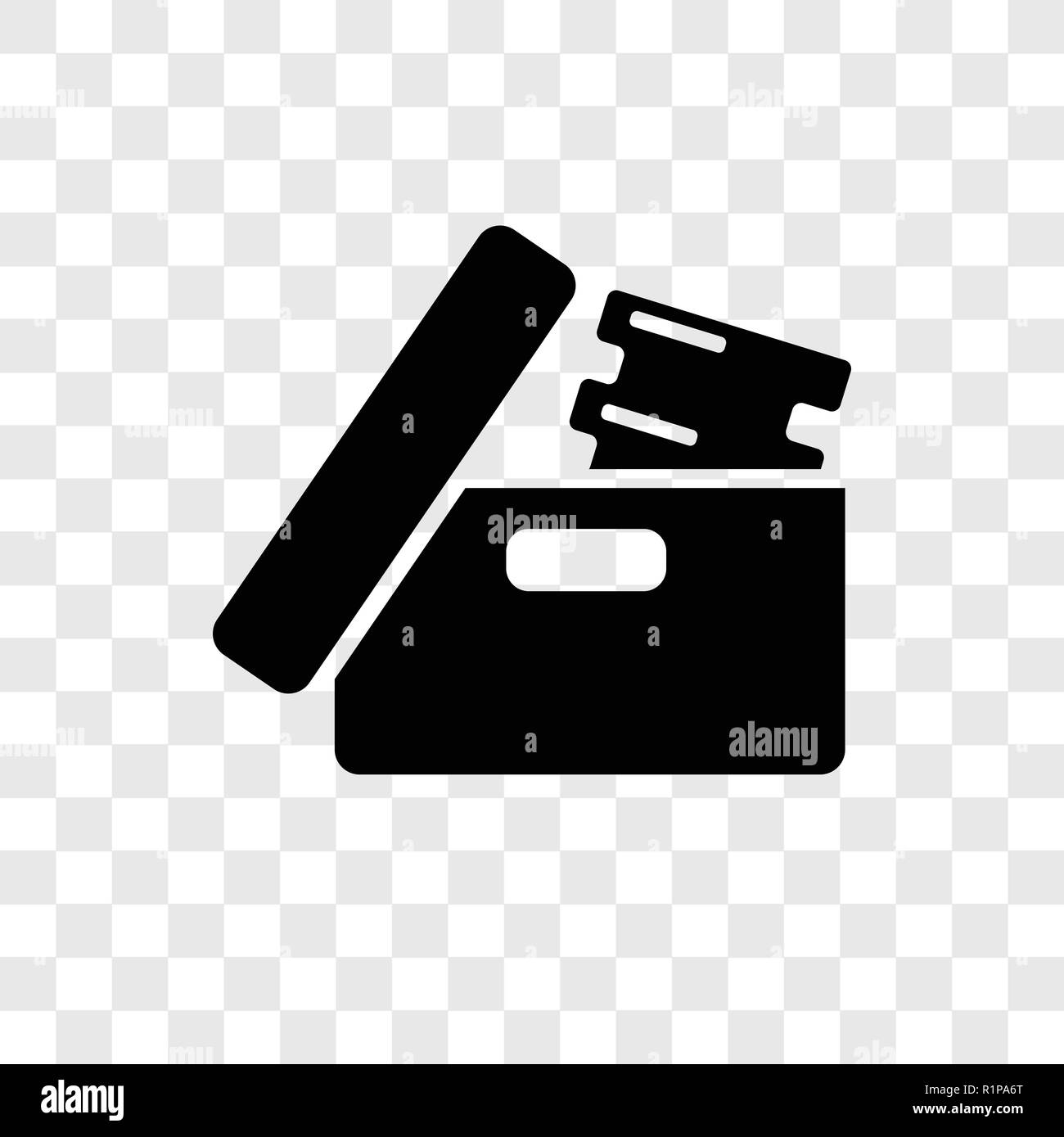 Storage vector icon isolated on transparent background, Storage ...