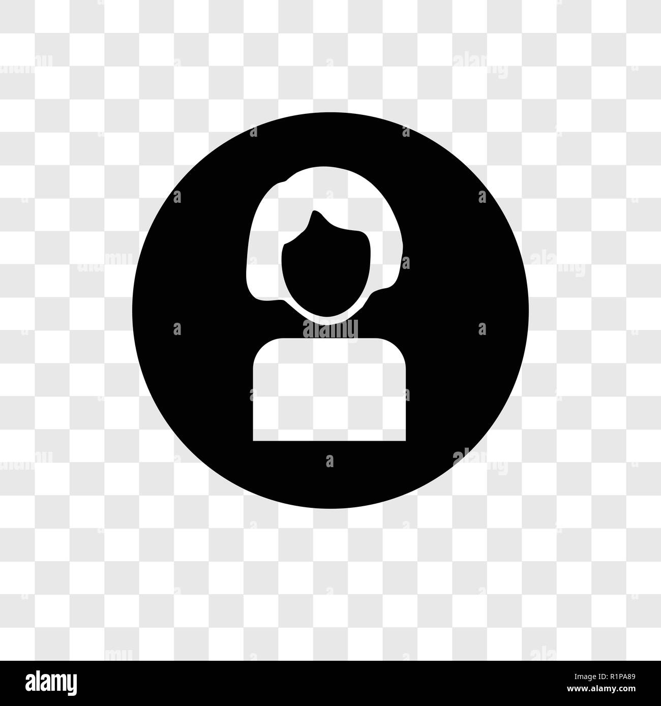 Demographic vector icon isolated on transparent background, Demographic ...