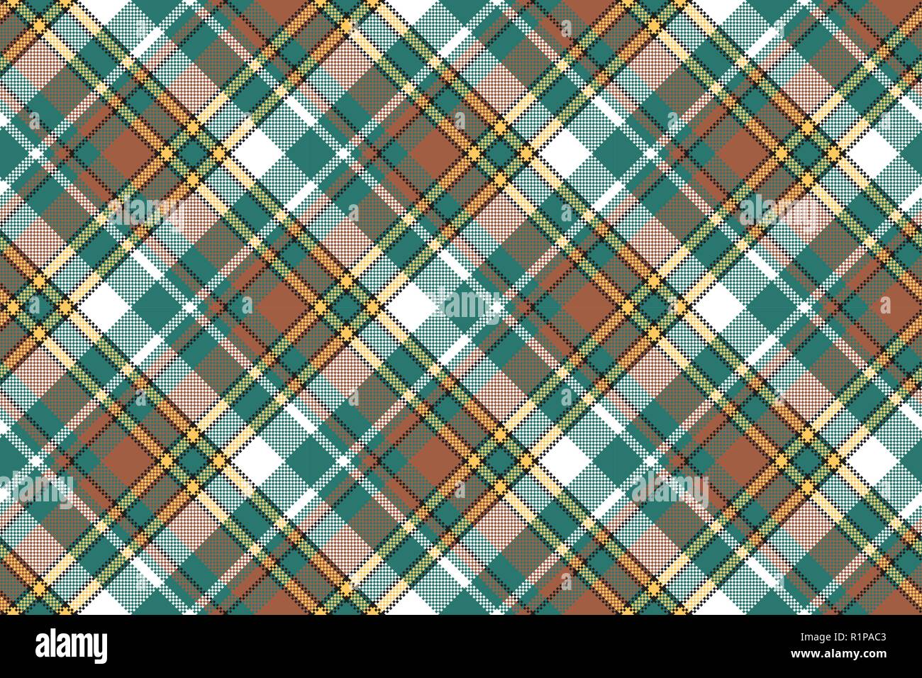 Classic check tartan seamless pattern. Vector illustration Stock Vector ...