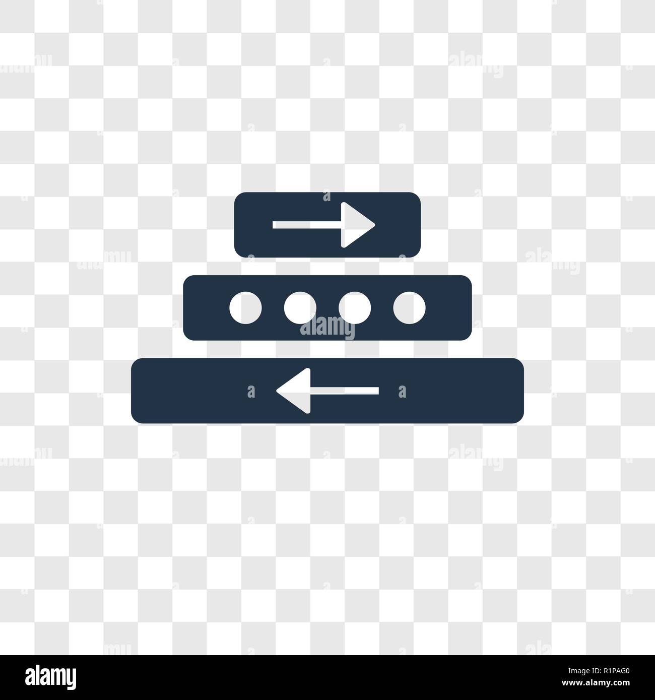 Stairs vector icon isolated on transparent background, Stairs ...