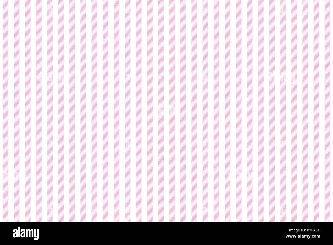 Pink baby color striped fabric texture seamless pattern. Vector ...