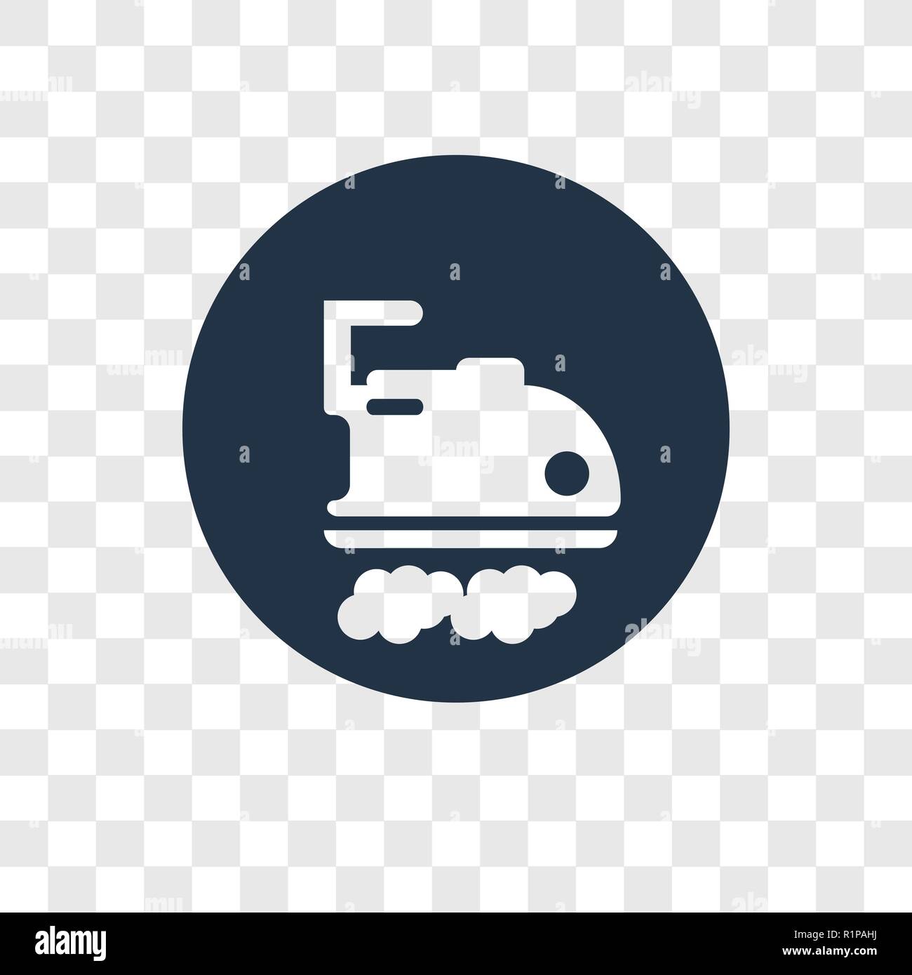 Ironing vector icon isolated on transparent background, Ironing ...