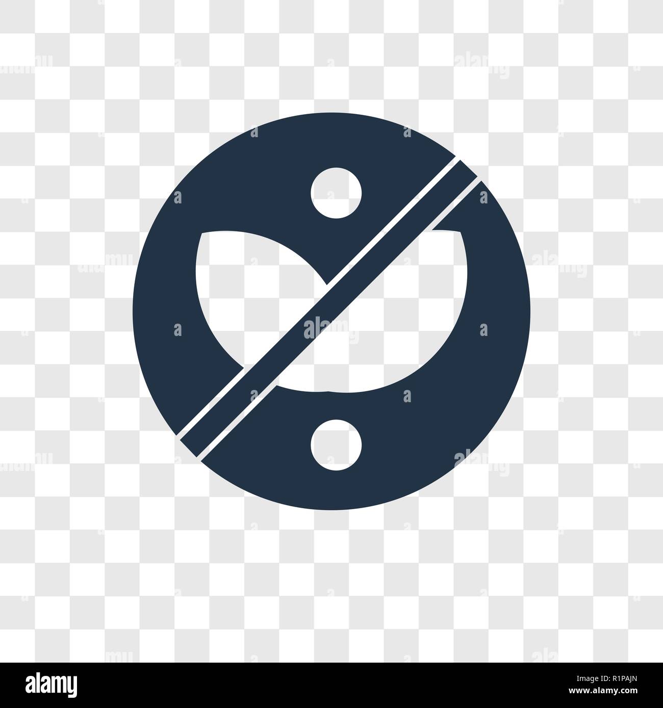 Marijuana vector icon isolated on transparent background, Marijuana ...