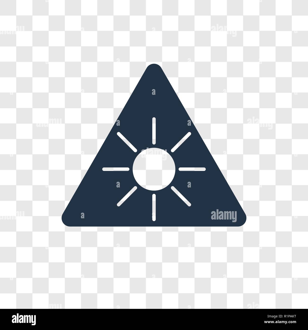 Heat vector icon isolated on transparent background, Heat transparency ...