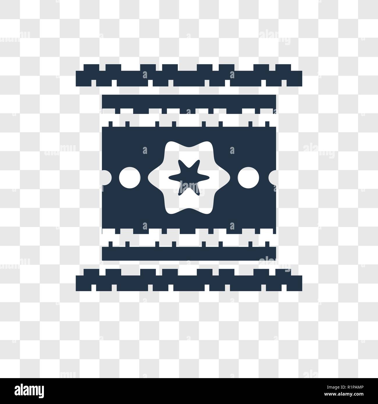 Egypt vector icon isolated on transparent background, Egypt ...