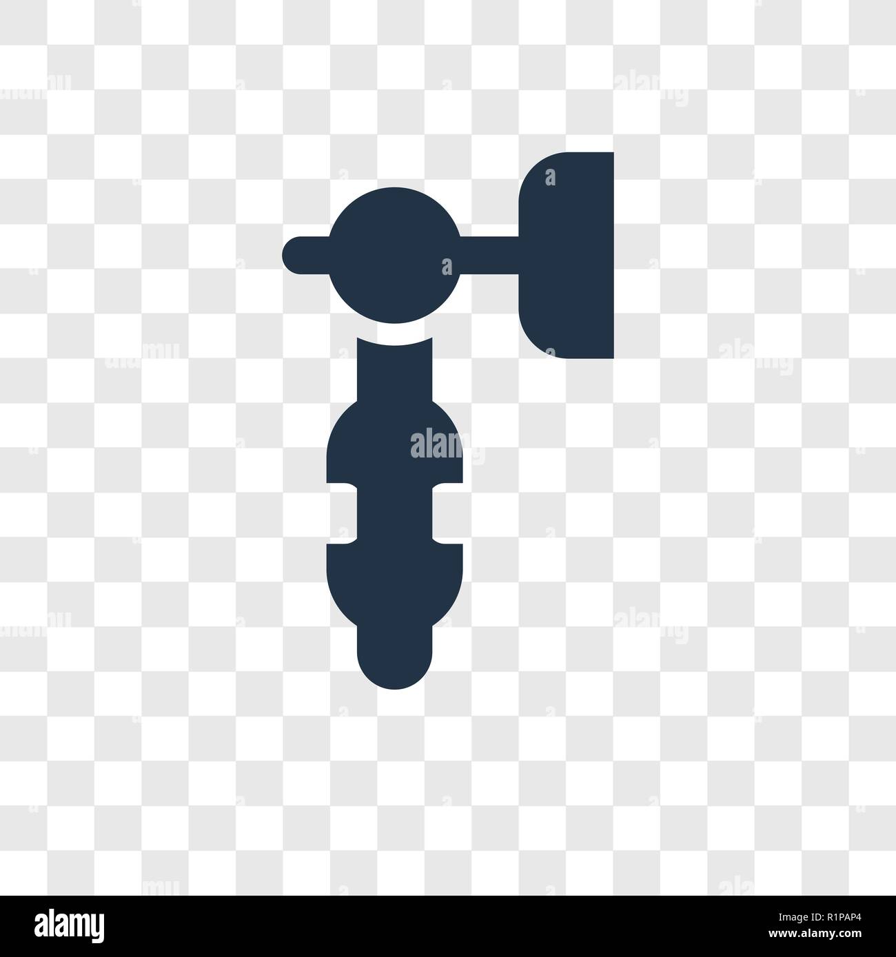 Hammer vector icon isolated on transparent background, Hammer ...