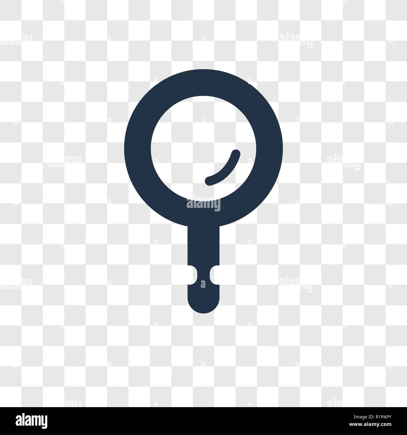Search vector icon isolated on transparent background, Search ...