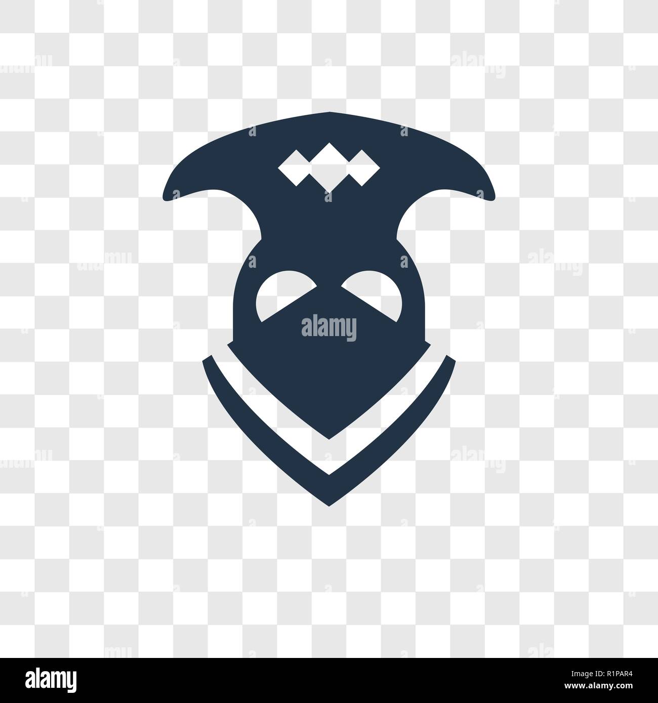 Helmet vector icon isolated on transparent background, Helmet ...