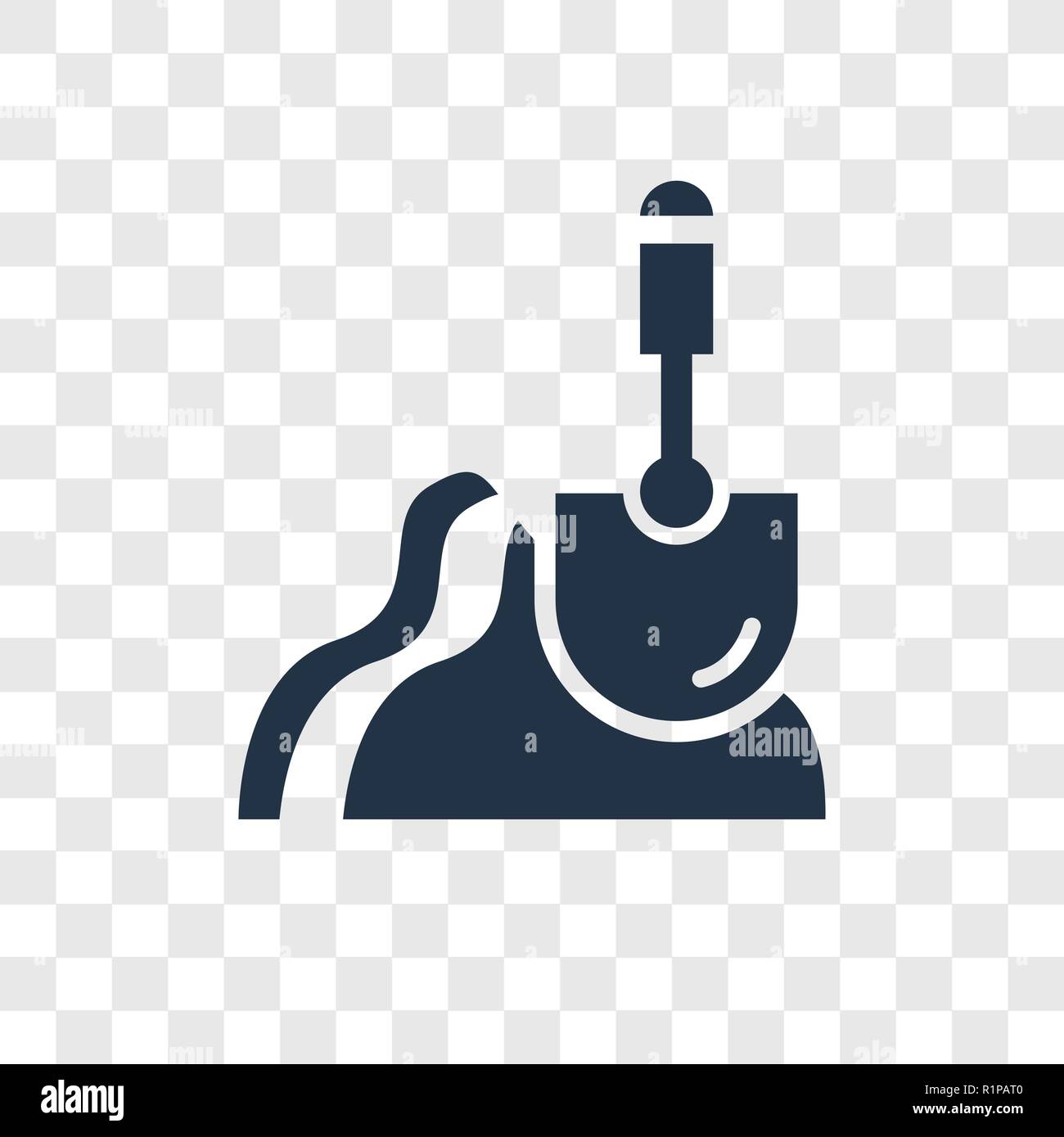 Digger vector icon isolated on transparent background, Digger ...