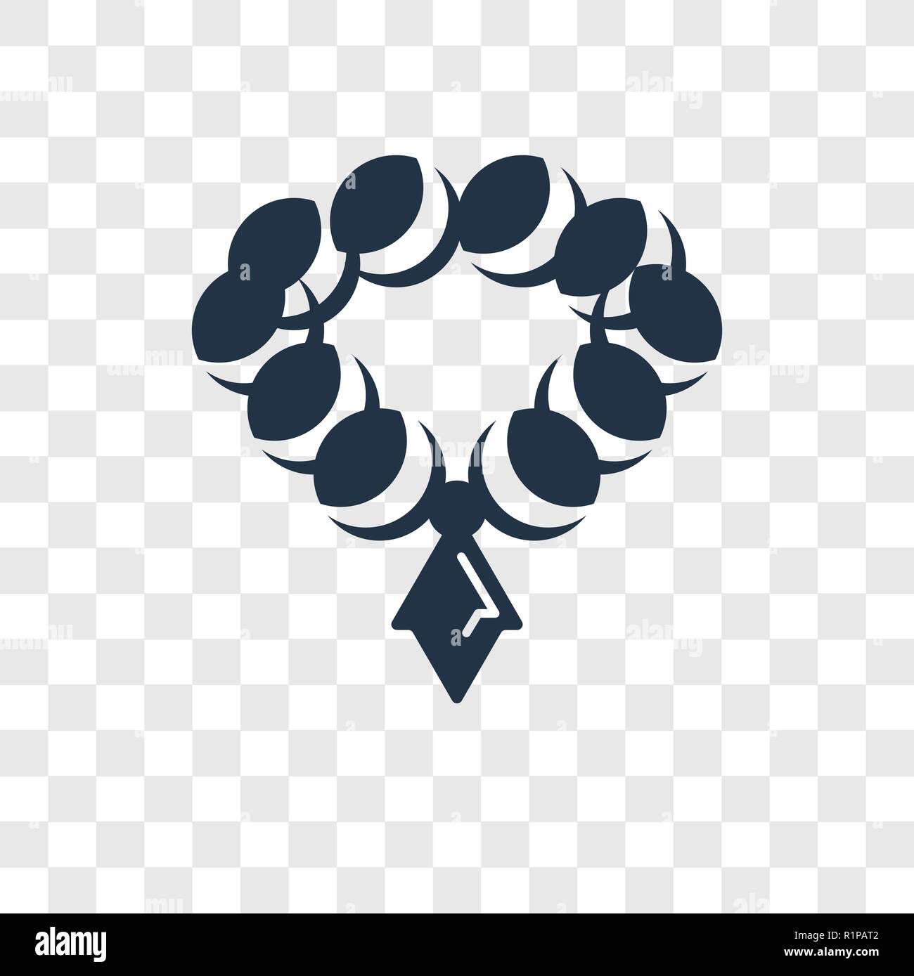 Bracelet vector icon isolated on transparent background, Bracelet ...