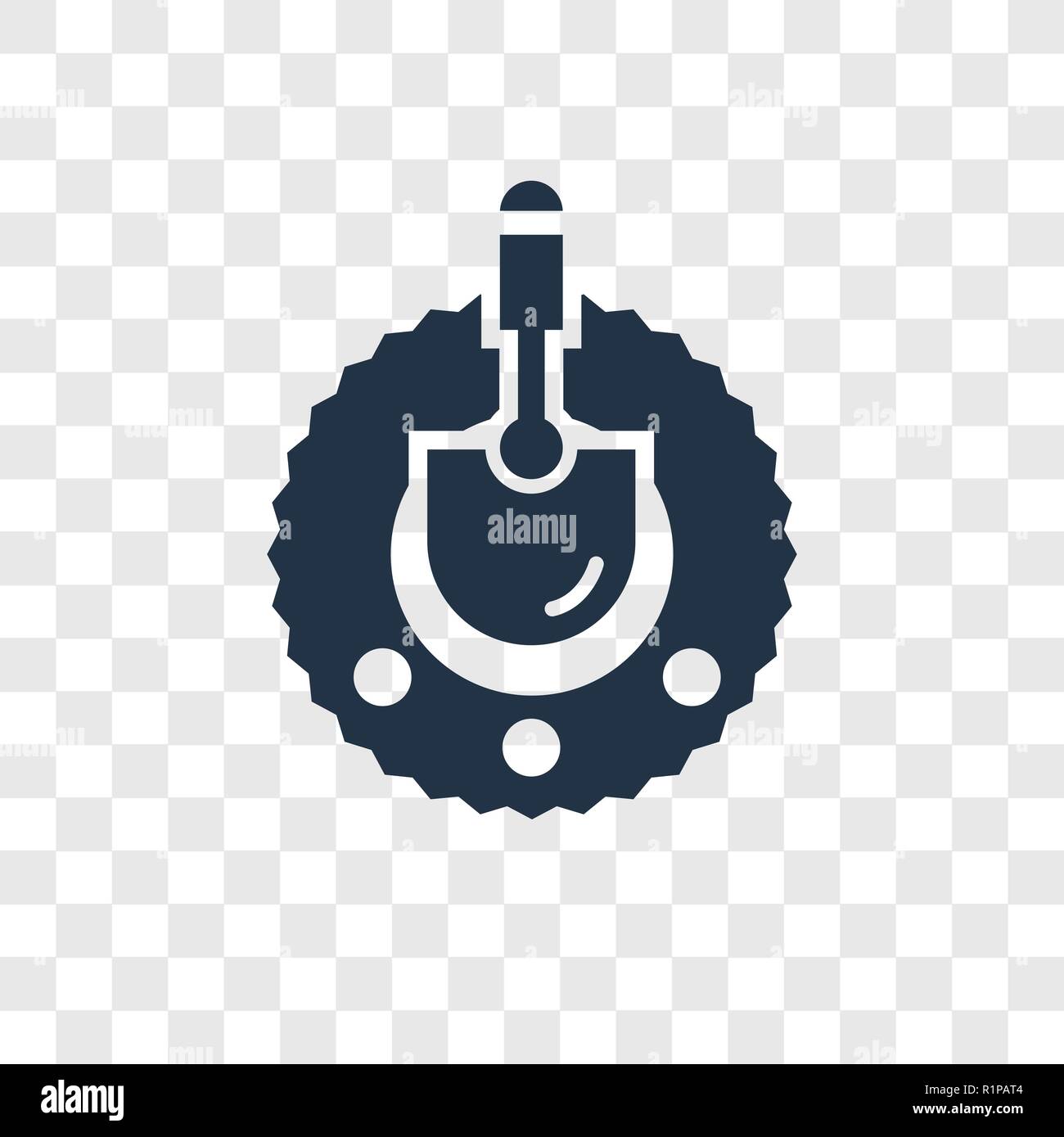 Fossil vector icon isolated on transparent background, Fossil ...