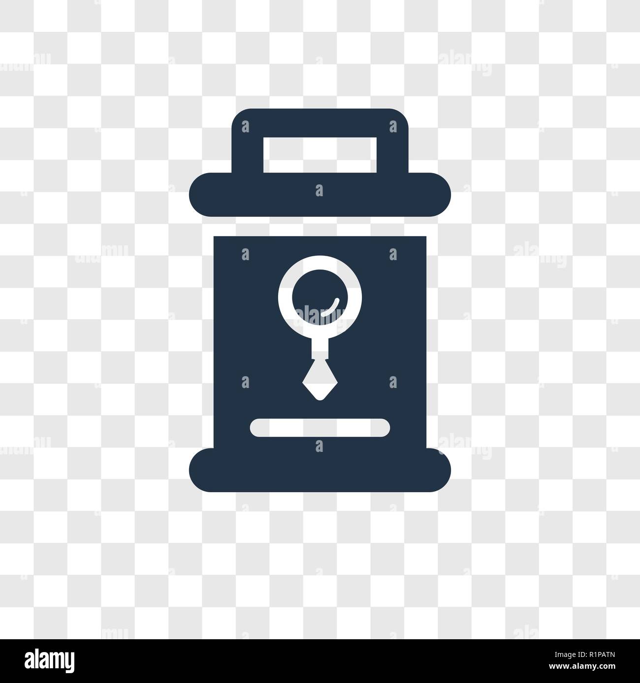 Report vector icon isolated on transparent background, Report ...