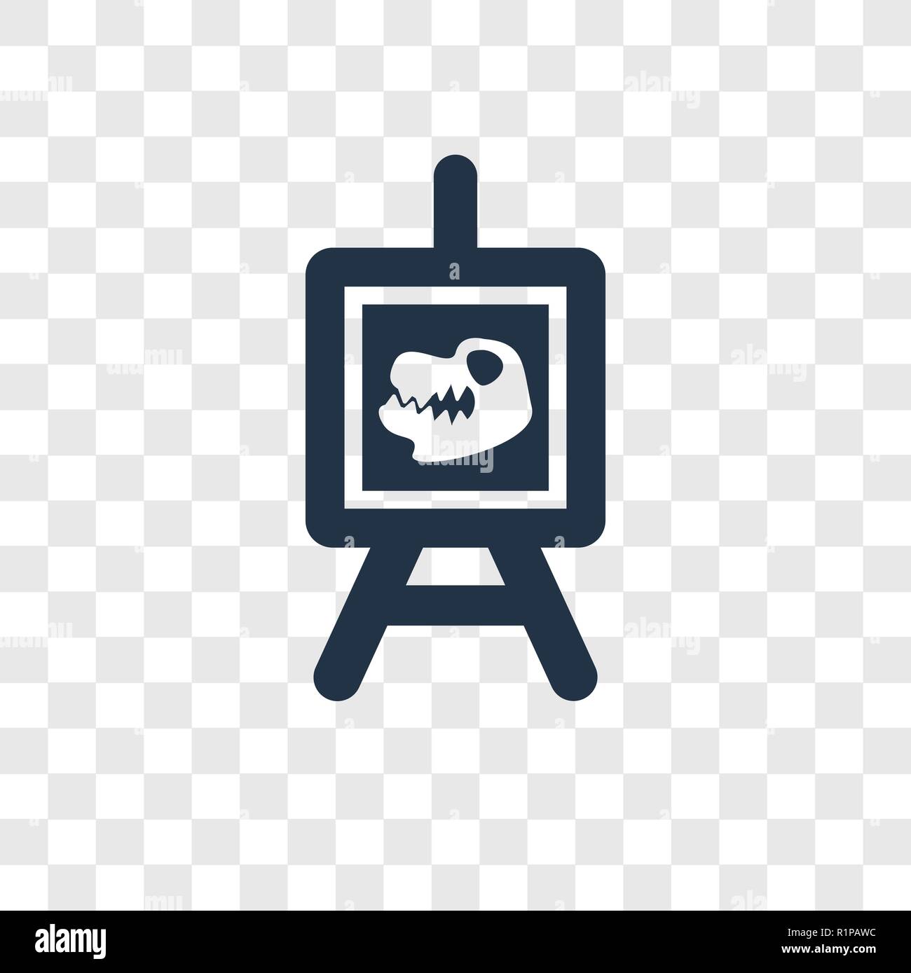 Poster vector icon isolated on transparent background, Poster ...