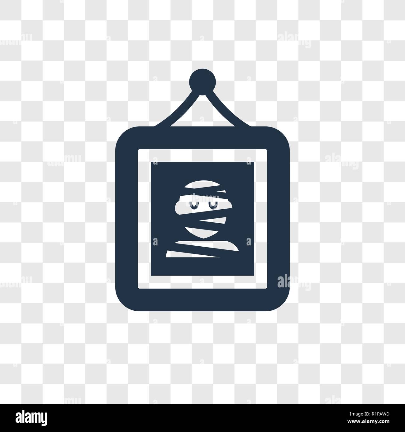 Picture vector icon isolated on transparent background, Picture ...