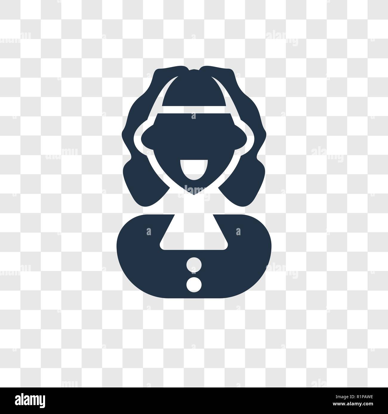 Guide vector icon isolated on transparent background, Guide ...