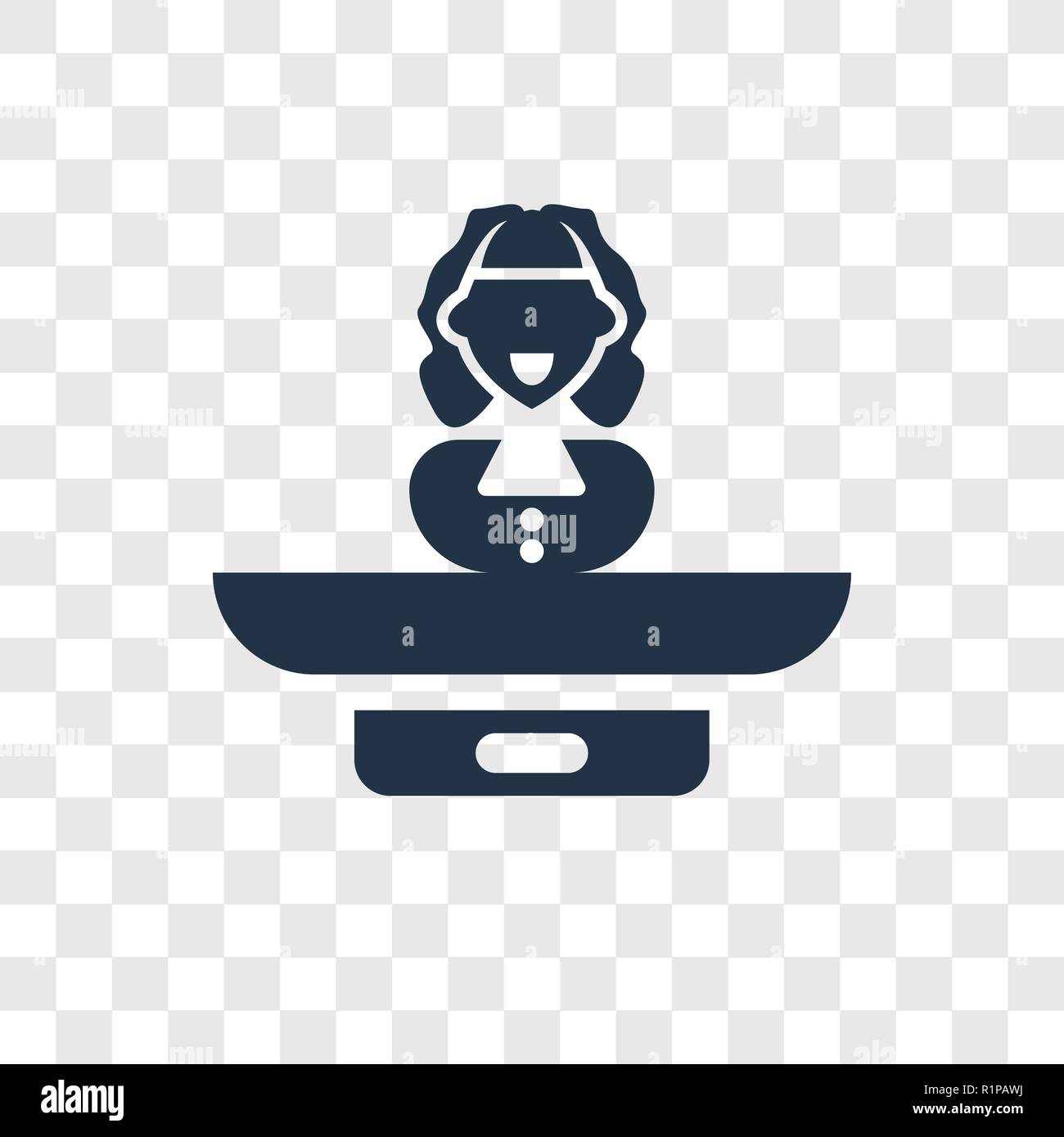 Staff vector icon isolated on transparent background, Staff ...