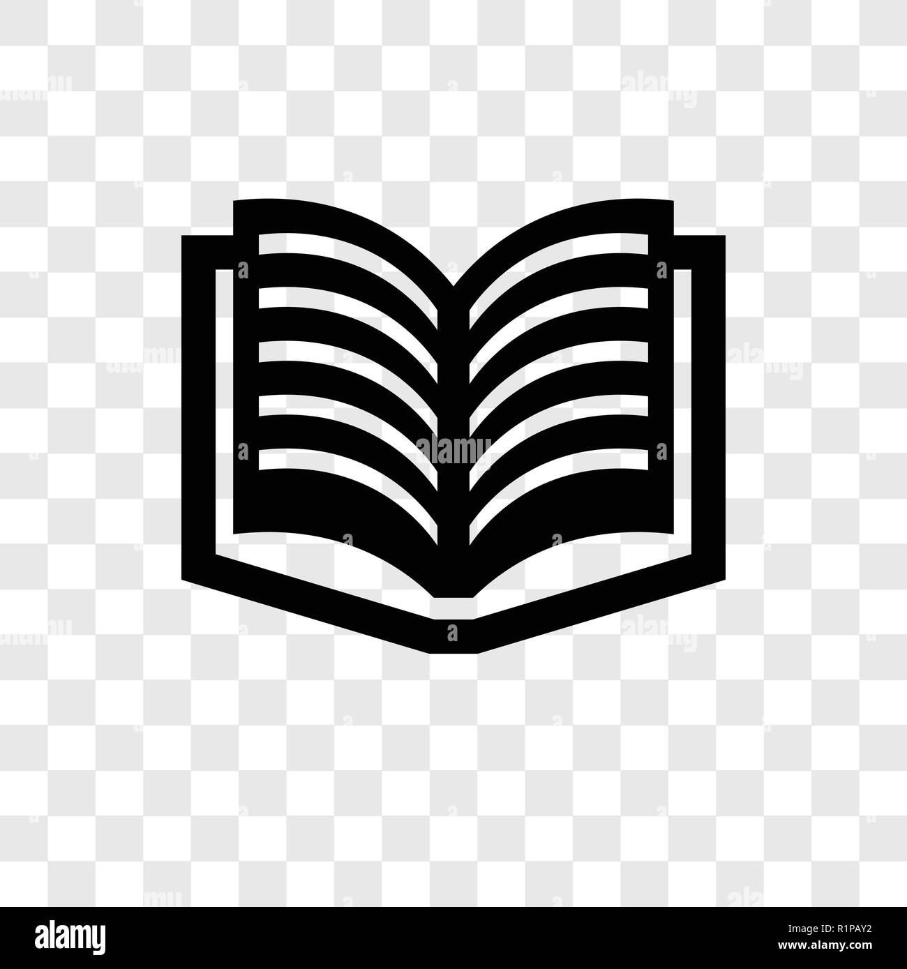 Literature vector icon isolated on transparent background, Literature ...