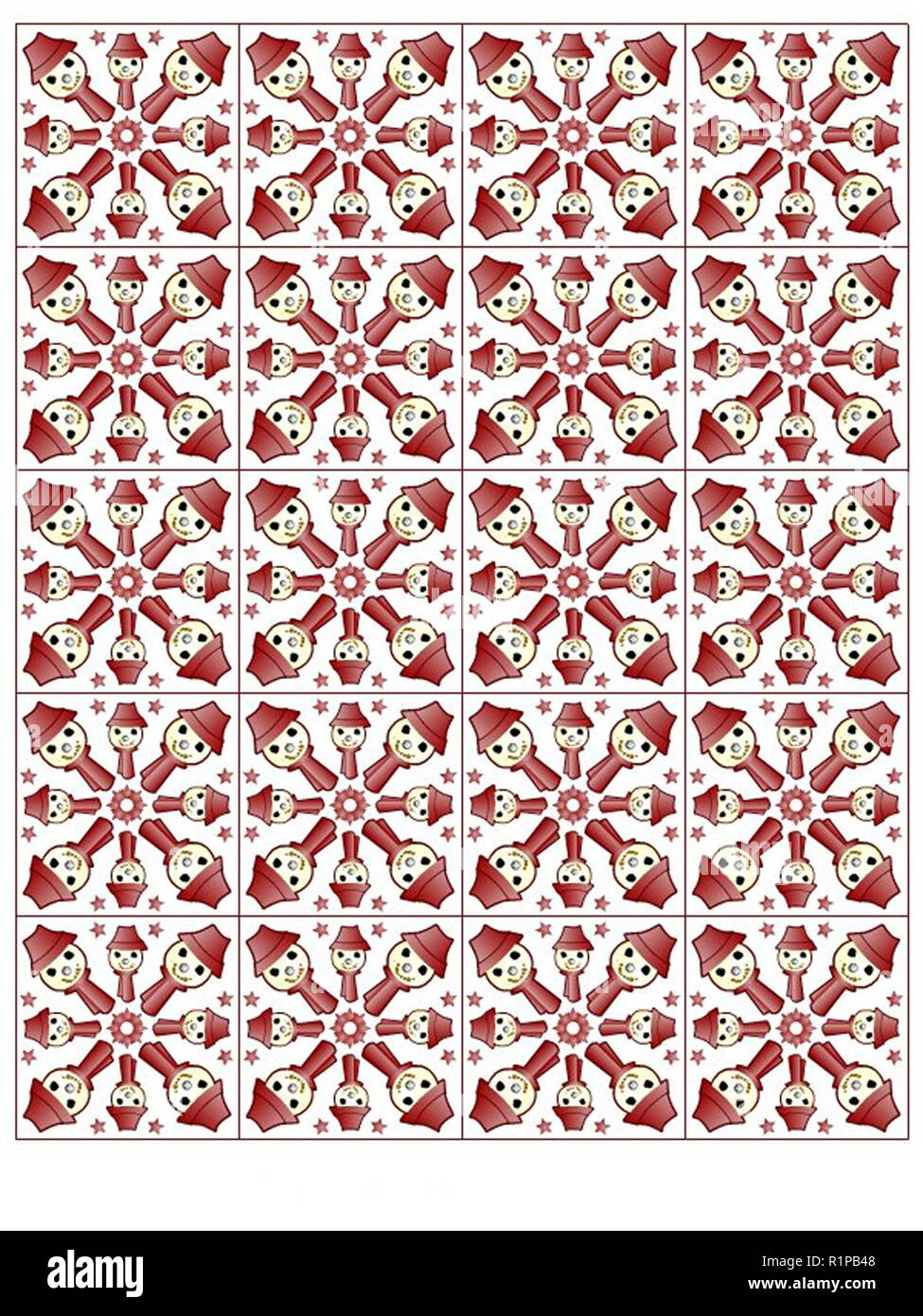 christmas pattern design Stock Photo - Alamy