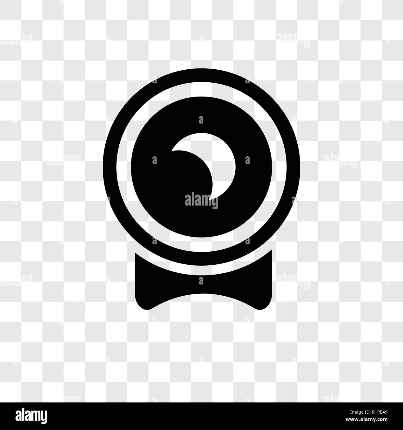 Camera vector icon isolated on transparent background, Camera ...
