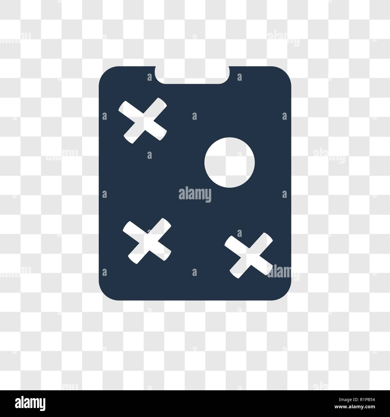 Strategy vector icon isolated on transparent background, Strategy ...