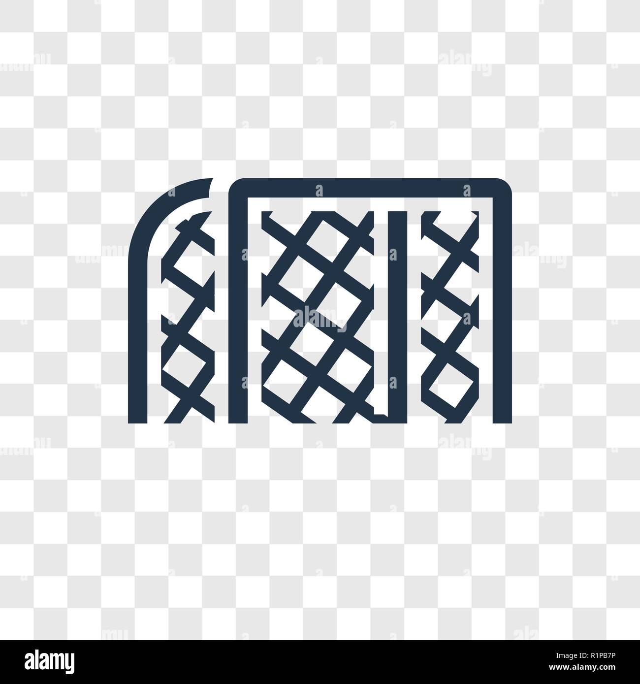 Goal vector icon isolated on transparent background, Goal transparency ...