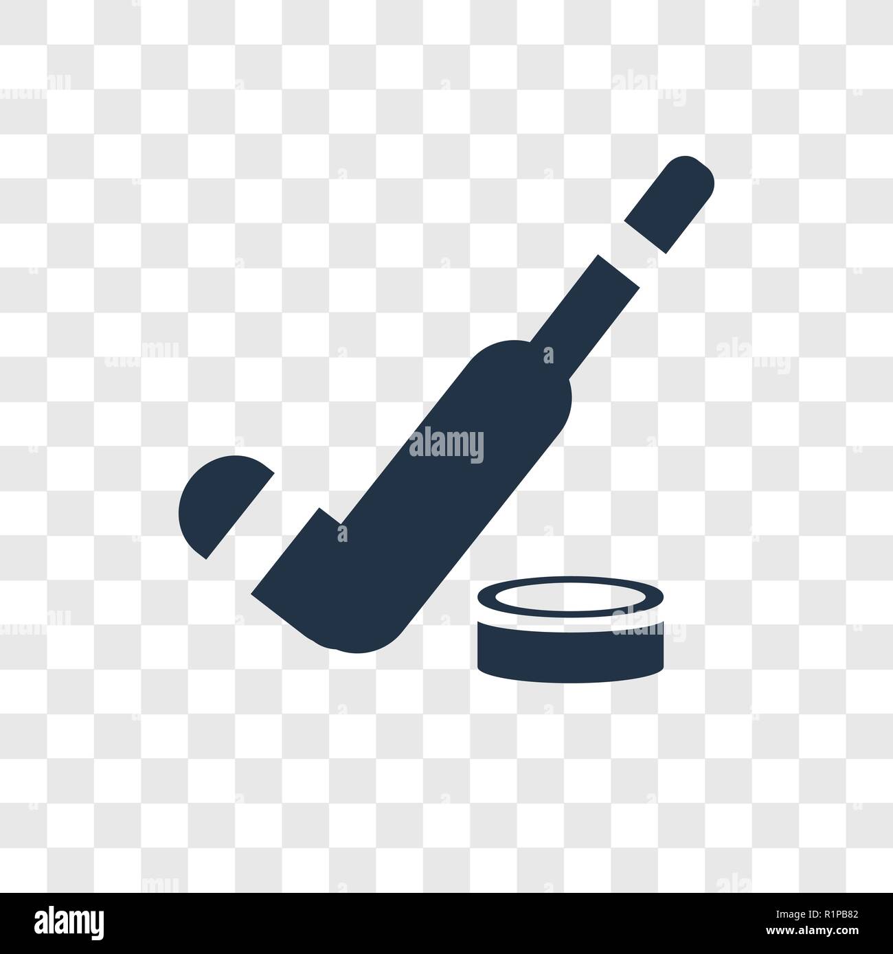 Hockey vector icon isolated on transparent background, Hockey ...