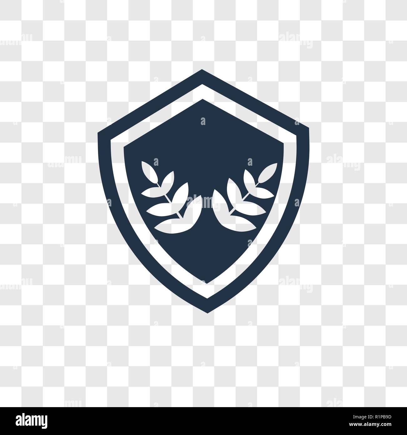 Emblem vector icon isolated on transparent background, Emblem ...