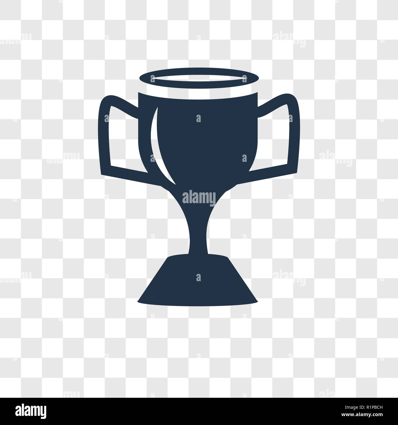 Cup vector icon isolated on transparent background, Cup transparency ...