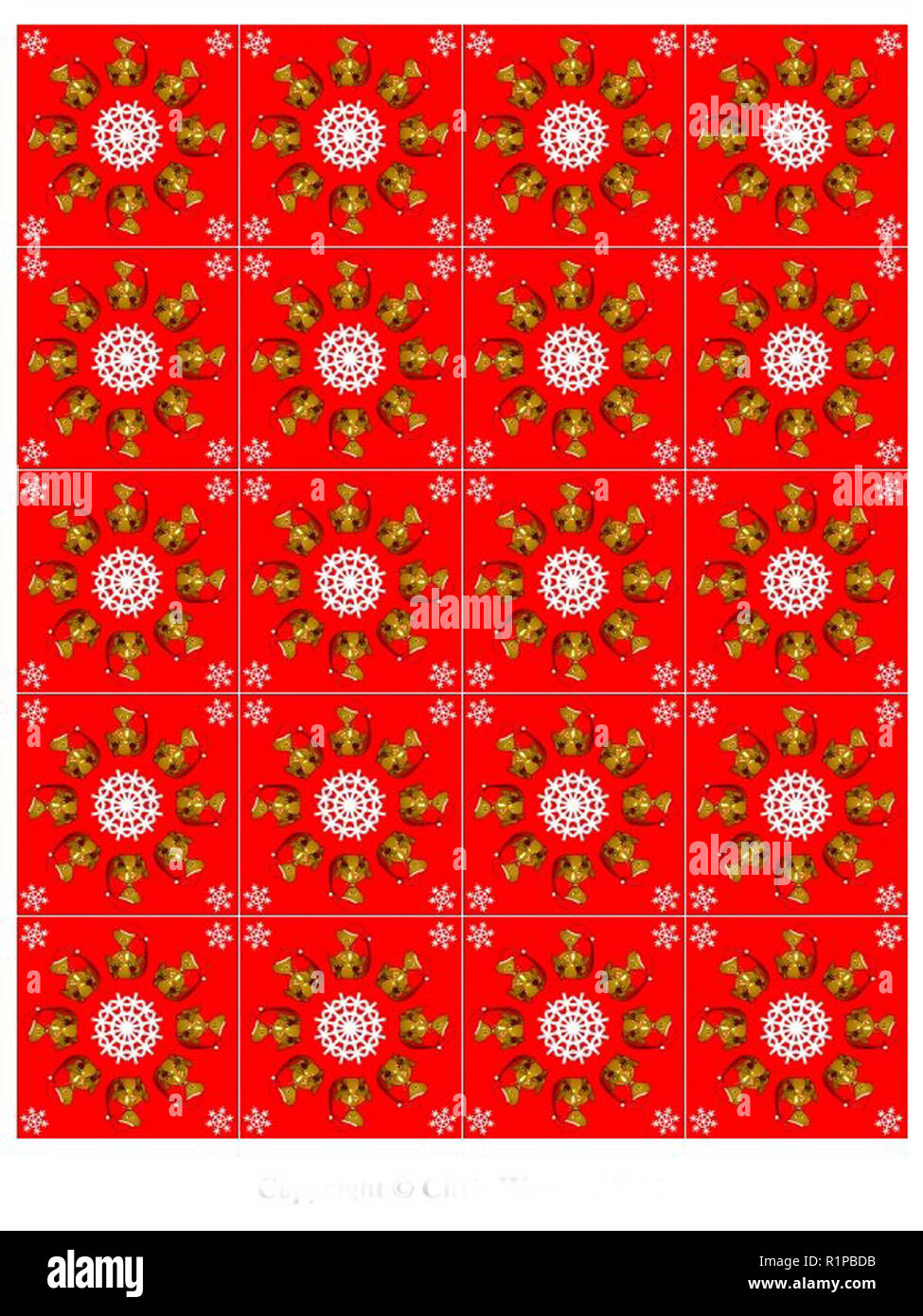 christmas pattern design Stock Photo - Alamy