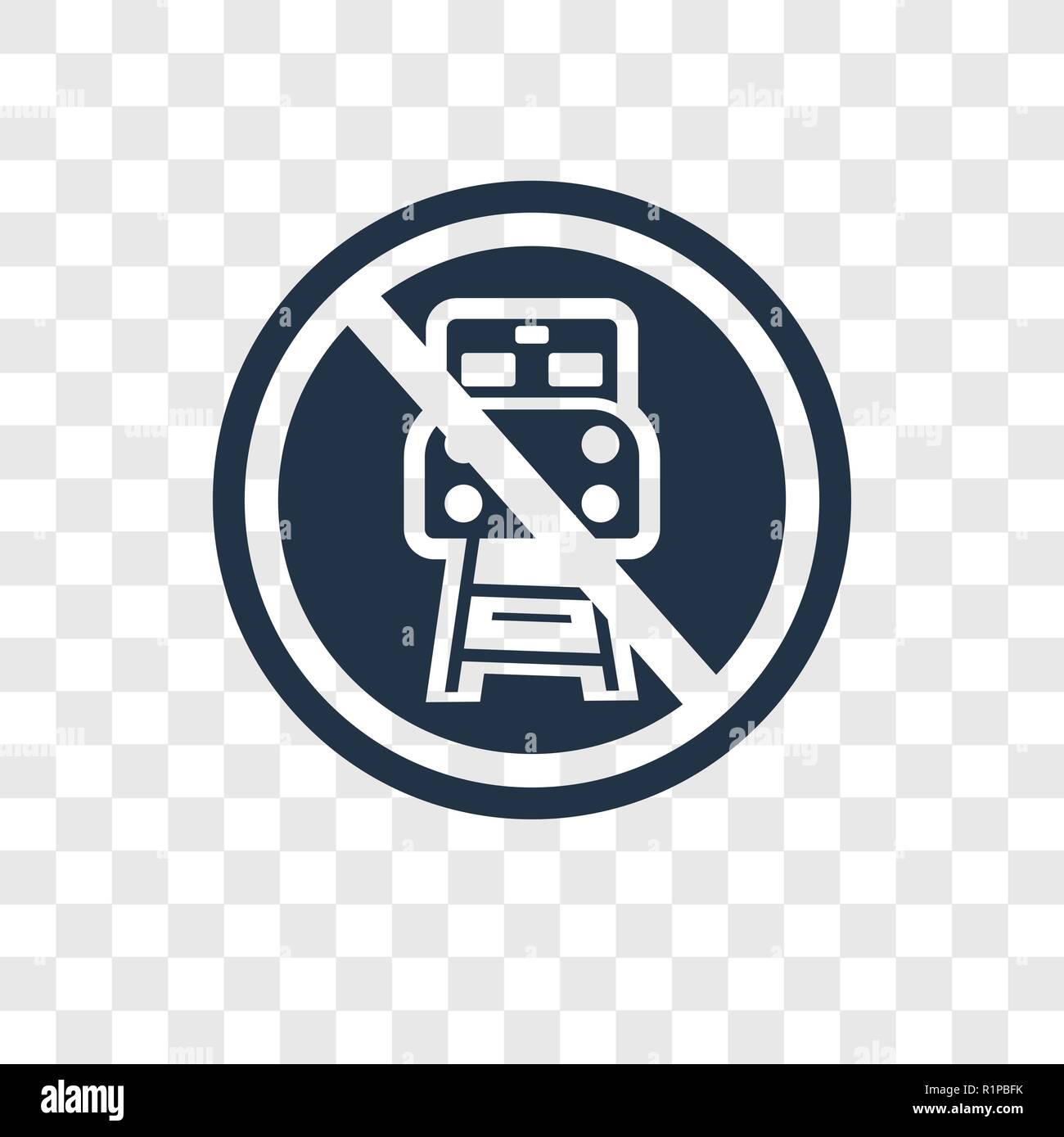 Train vector icon isolated on transparent background, Train ...
