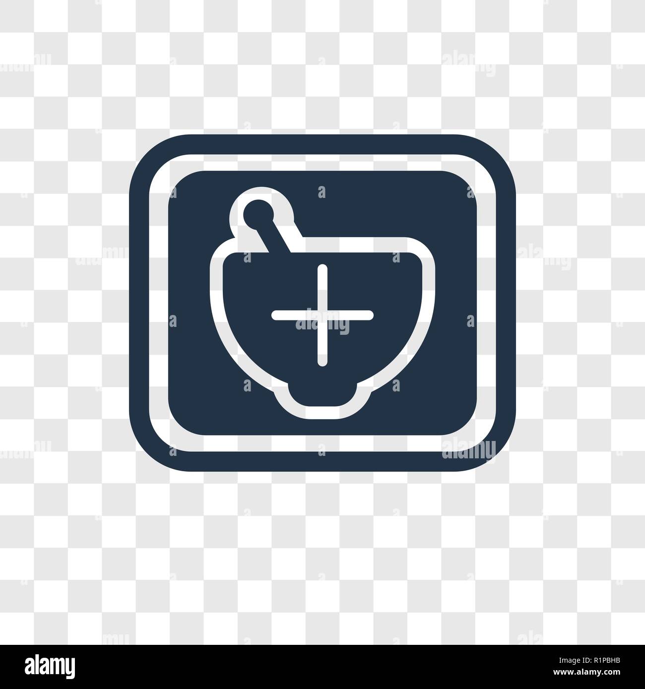Pharmacy vector icon isolated on transparent background, Pharmacy ...