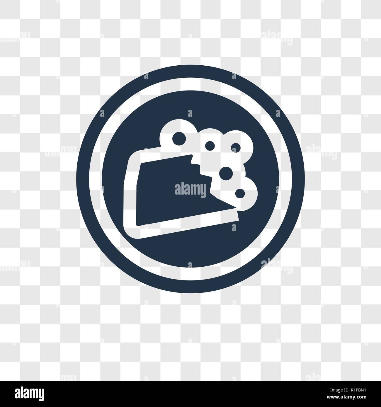 Falling rocks vector icon isolated on transparent background, Falling ...