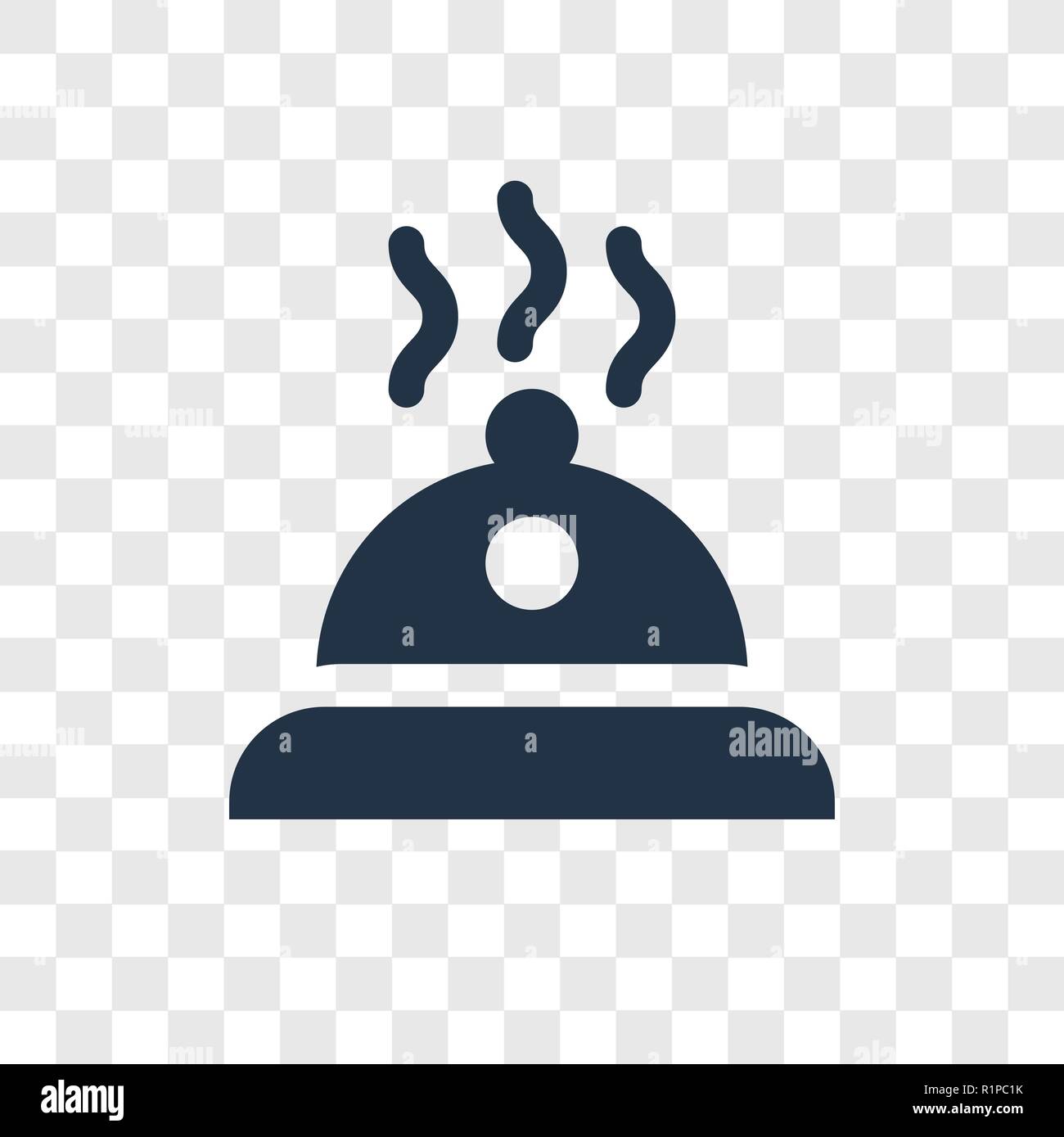 Meal vector icon isolated on transparent background, Meal transparency ...