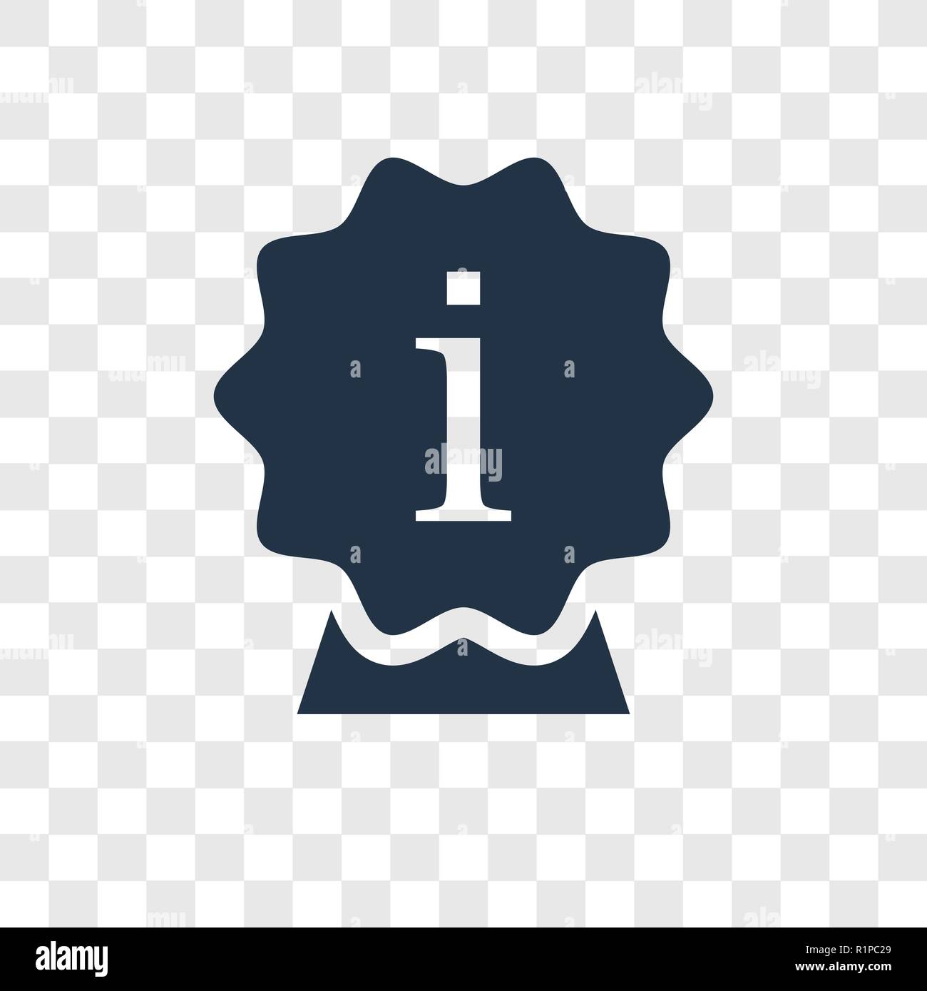 Information vector icon isolated on transparent background, Information ...