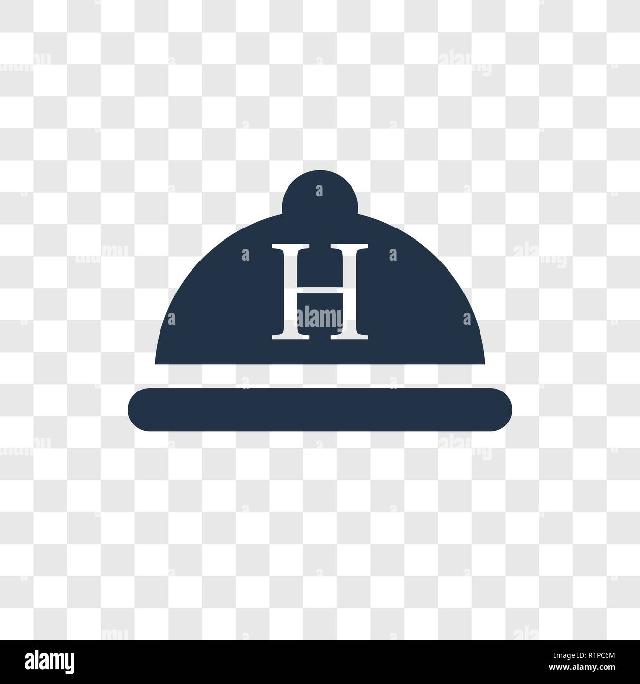 Hotel vector icon isolated on transparent background, Hotel ...
